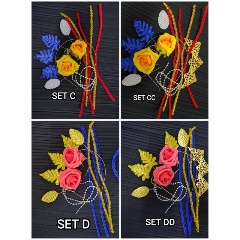 DIY SET LENGKAP BARANG CEKAK MERDEKA CUCUK SANGGUL LINTANG KANAK2 BUDAK ...