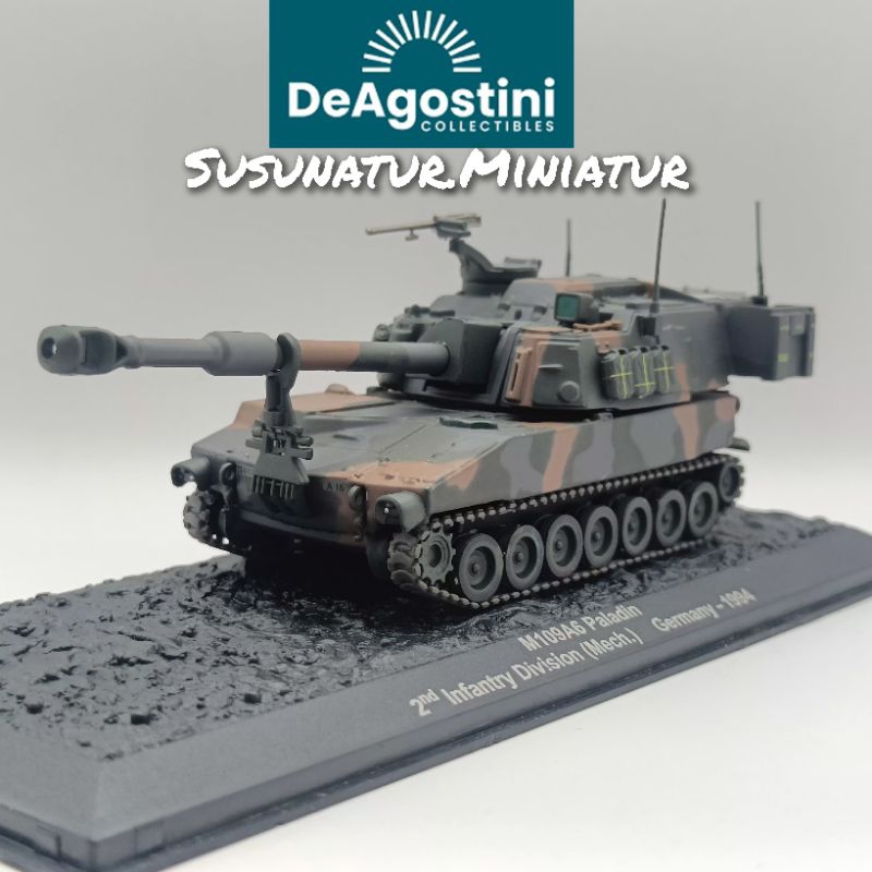 DeAgostini Combat Tanks #24 | M109A6 Paladin | 2nd Infantry Division ...