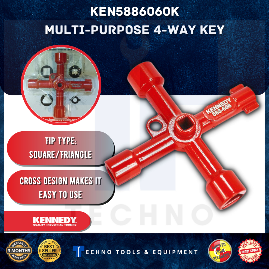 KENNEDY KEN5886060K MULTI-PURPOSE FOUR-WAY SCREW - 100% New & Original ...
