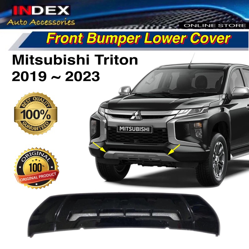 Mitsubishi Triton Front Bumper Lower Cover Front Bumper Board 2019~2024 ...