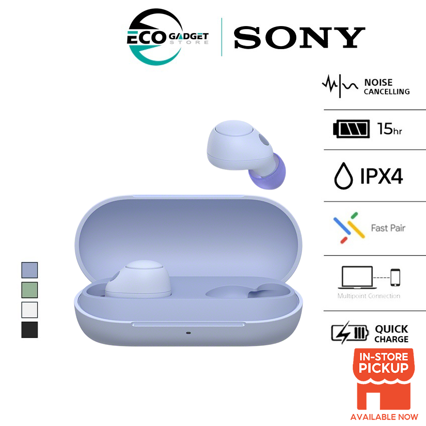 Sony WF-C700N Wireless Noise Cancelling Headphones - Comfortable design ...