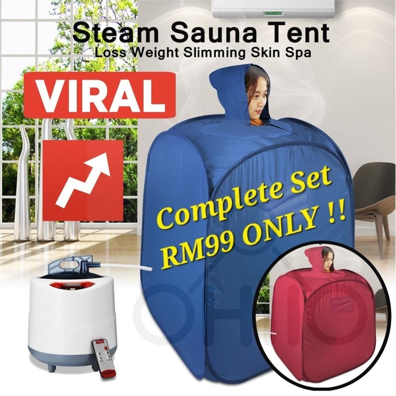 【M'sia Ready Stock】2L Sauna Steamer Pot Machine Home Personal Spa Body ...