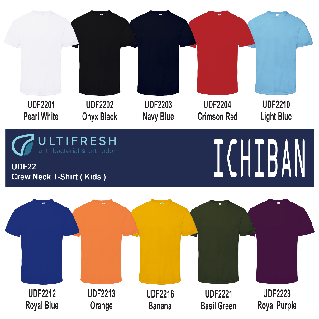 Kids Dri Fit T-Shirt | Ultifresh | Children Fashion | Microfiber ...