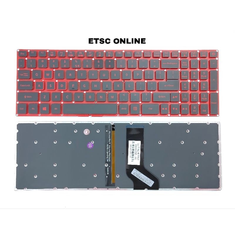 AN515-57 Keyboard Backlit RGB Brasil Untuk Acer Nitro, 08/22/2022