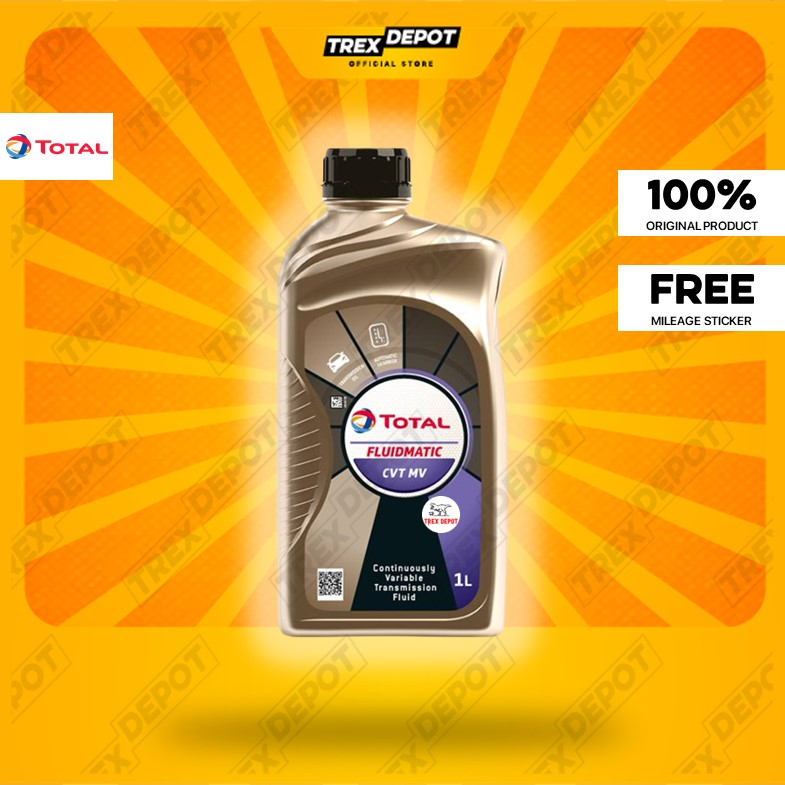 TOTAL Fluidmatic CVT MV Continuously Variable Transmission Fluid (1L ...