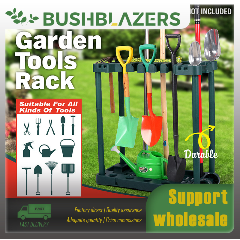 【BUSHBLAZERS】 Garden Tool Organizer Space Saving large Tools Storage ...