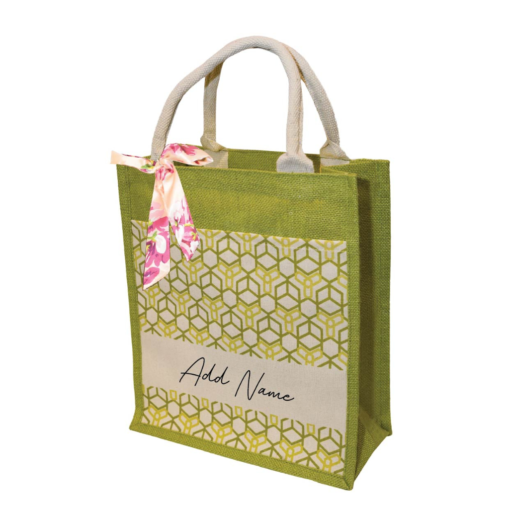 [BAG SULAM NAMA] JUTE BAG SLING TOTE CANVAS BAG MEDIUM SIZE ...