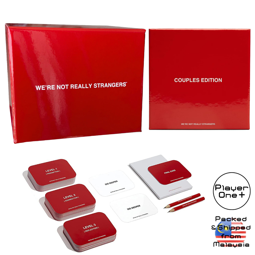 We're Not Really Strangers Interactive Adult Card Game And Icebreaker ...