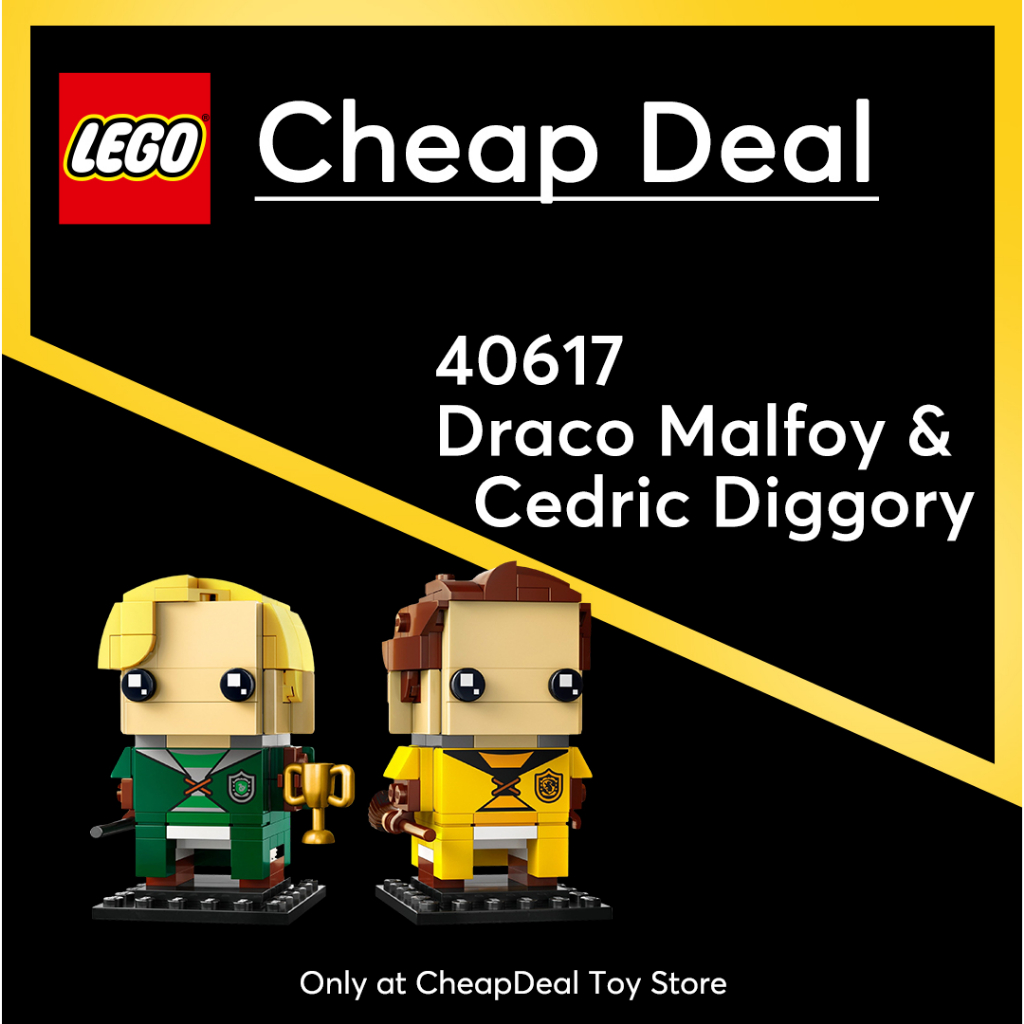 [CheapDeal] - LEGO 40617 Draco Malfoy & Cedric Diggory (262 Pieces ...