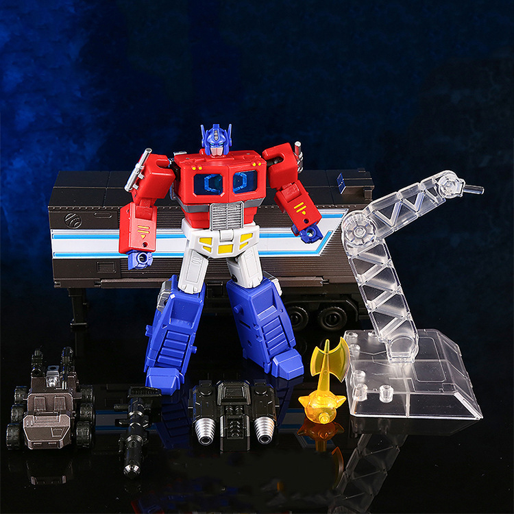 A2F Transformable Robot Toy Optimus Prime Justice Leader DF 04 Trailer ...