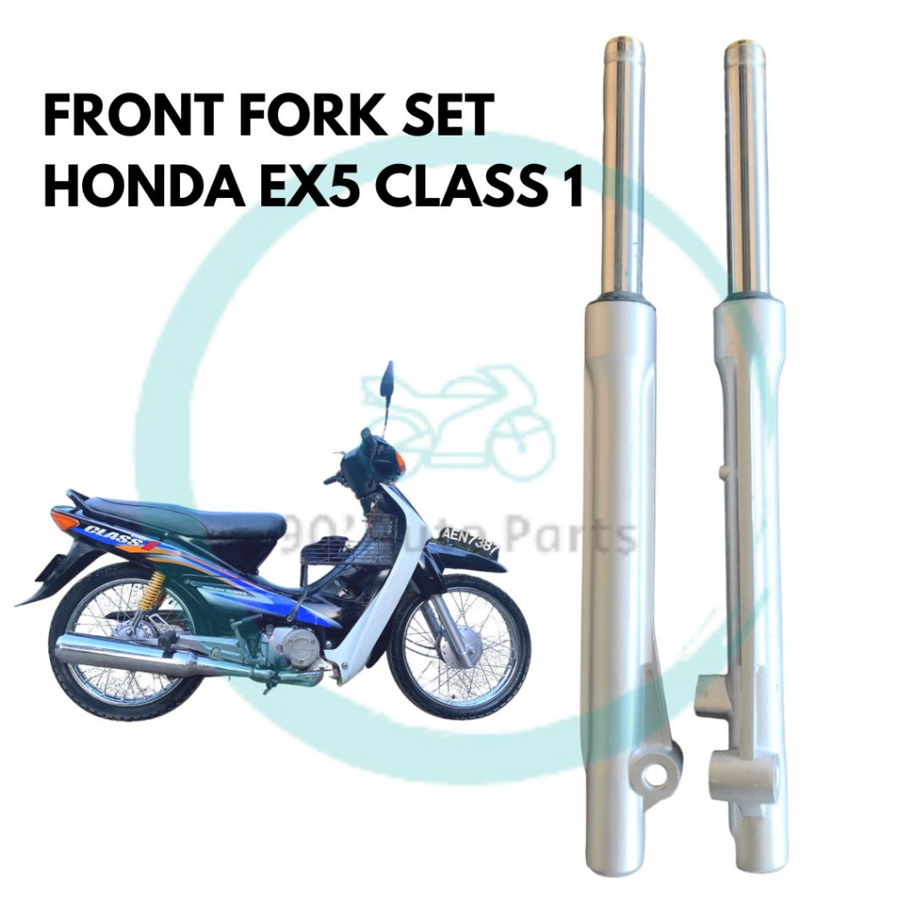 FRONT FORK DAMPER SET FRONT FORK SET MOTOR HONDA EX5 CLASS 1 | Shopee ...