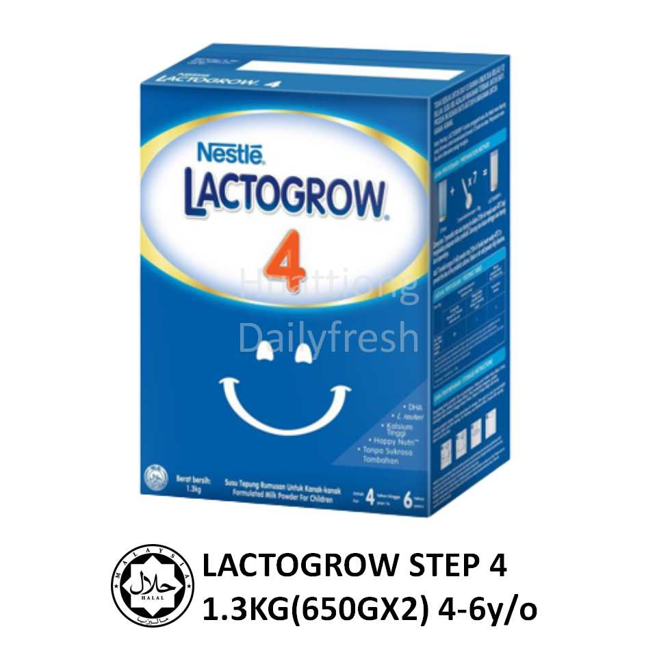 Nestle Lactogen Lactogrow 0-6 Years Old Milk Formula | Shopee Malaysia