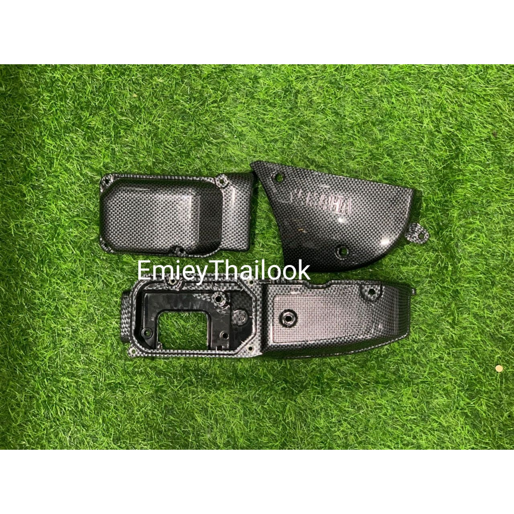 🔥YAMAHA EGO V1/EGO LAMA COVER CVT FULL CARBON HITAM THAILAND🔥 THAILOOK ...