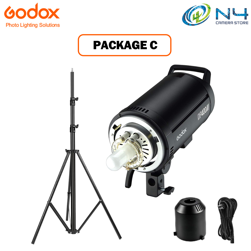 Godox DP400 III 400W 400Ws GN65 Professional Studio Strobe with Built ...