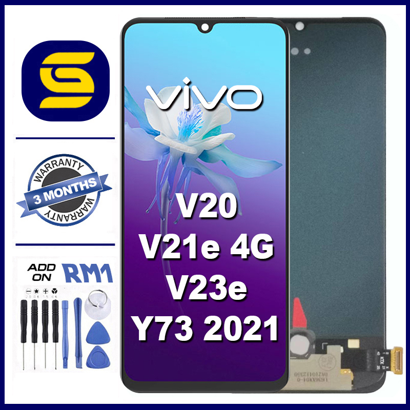 LCD VIVO V20/ V21E 4G/ V23E 4G 5G/ Y73 2021 Compatible For Glass ...