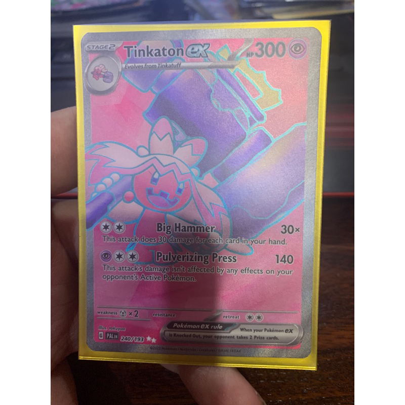 Pokemon Tcg - Tinkaton Ex full art | Shopee Malaysia