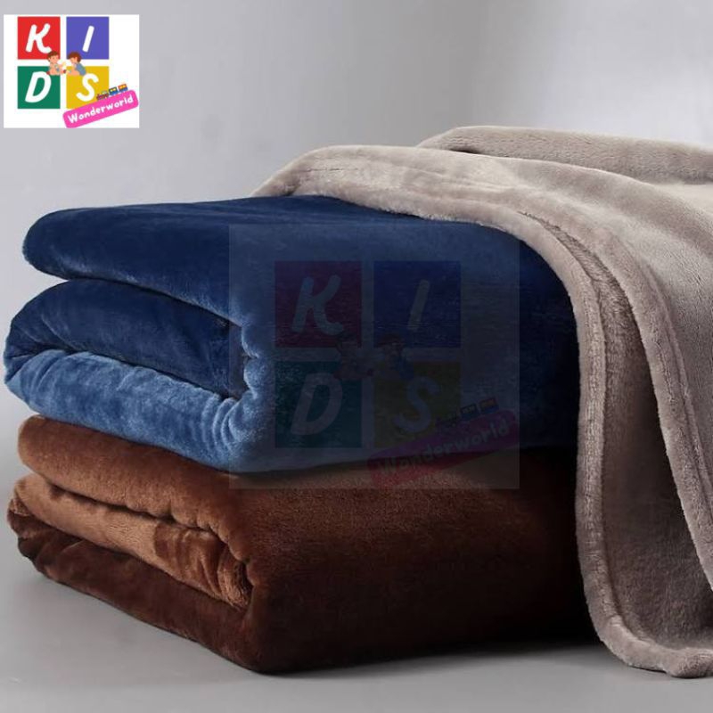 Gebu Selimut Baldu Blanket Fluffy Flannel Single Queen King Warm soft ...