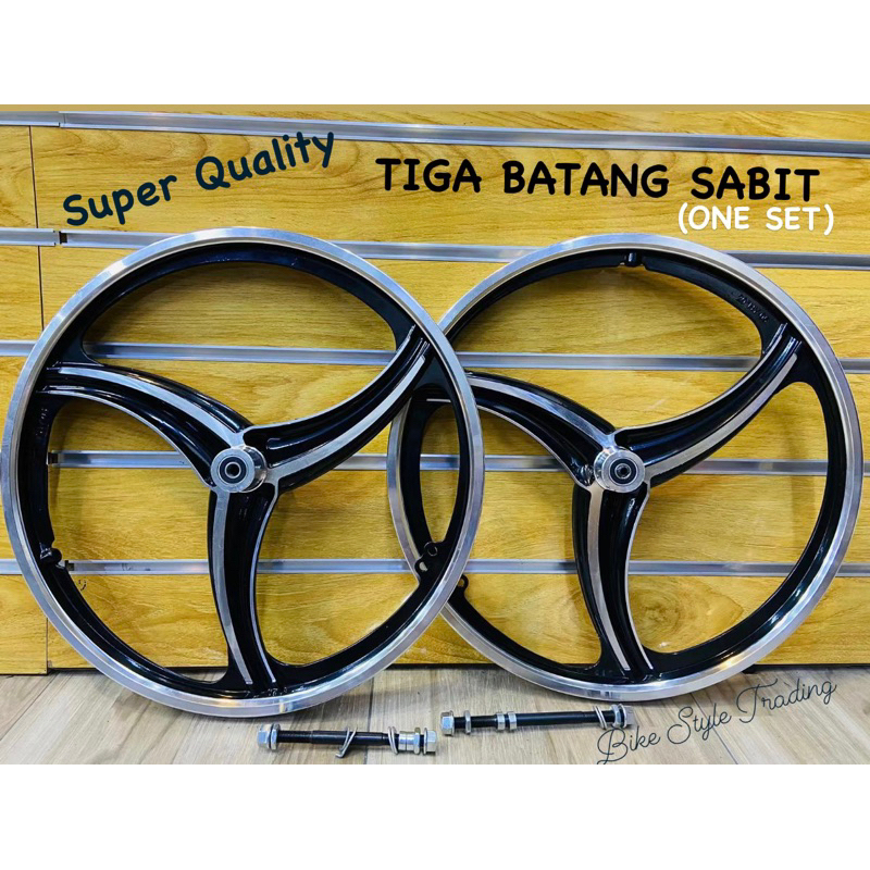 SPORT RIM / Rim Basikal / 20" BICYCLE ALLOY RIM / BMX WHEEL SET ALLOY ...
