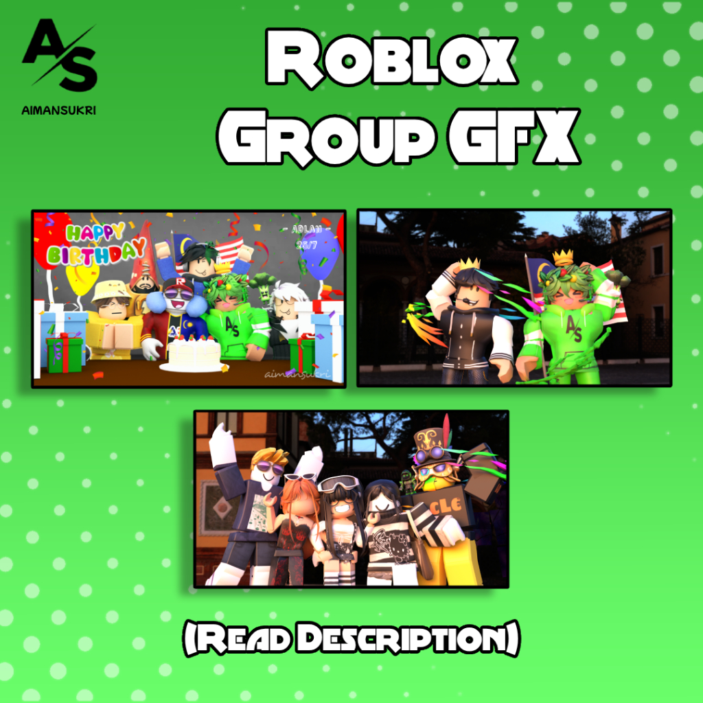 R-o-b-l-o-x Group GFX (Read Description) | Shopee Malaysia