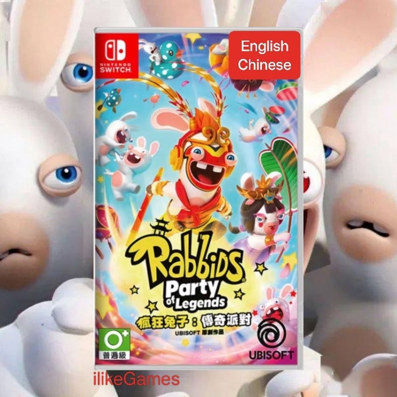 💥Eng/Chi💥 Nintendo Switch NS Rabbids Party of Legends crazy rabbids ...
