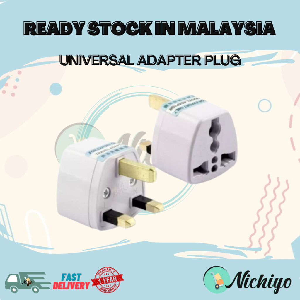 🔥FAST SHIPPING🔥 Universal UK 3 Pin Travel Plug Socket Converter Adapter ...