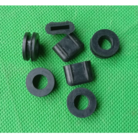 HONDA RSX150 MUFFLER PROTECTOR RUBBER SET 0 EKZOS EXHAUST PIPE CAP ...