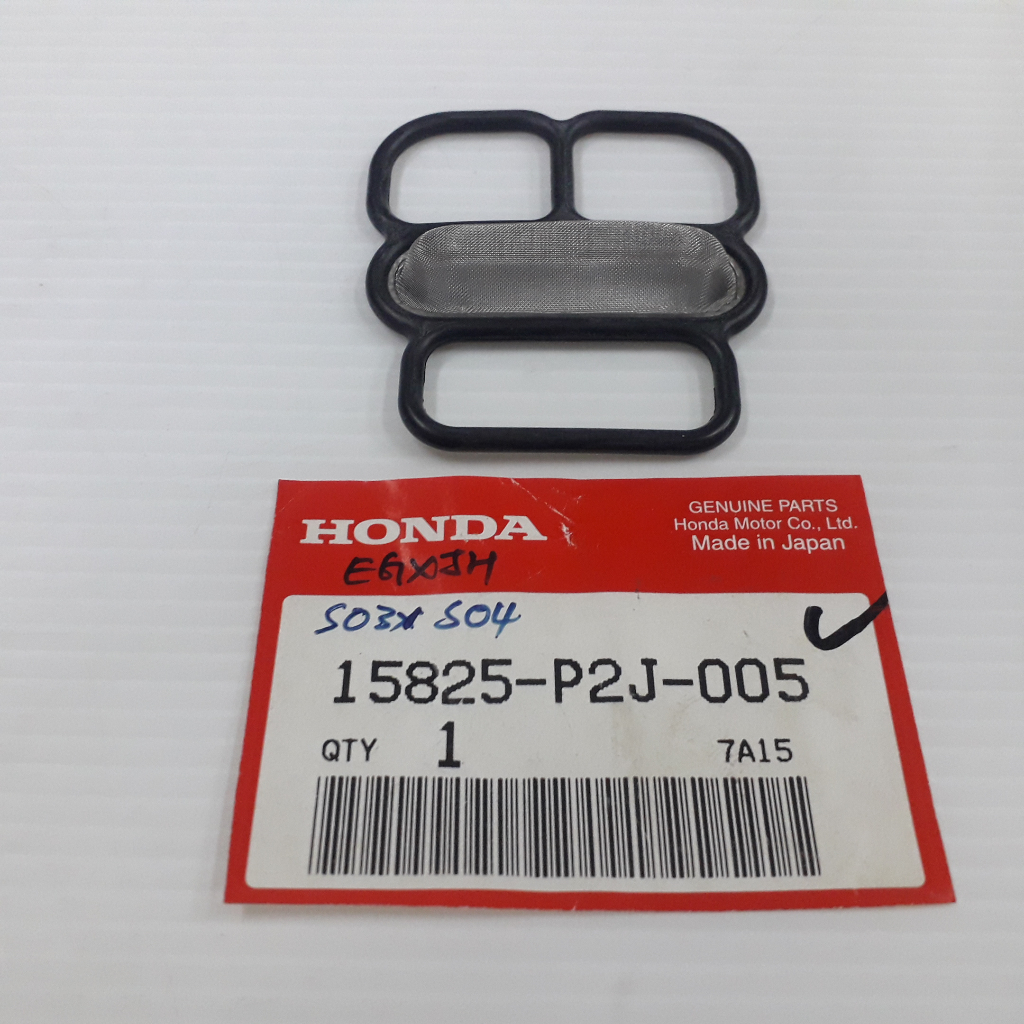 (HONDA 15825-P2J-005) VTEC SPOOL SOLENOID VALVE FILTER O-RING FOR HONDA ...