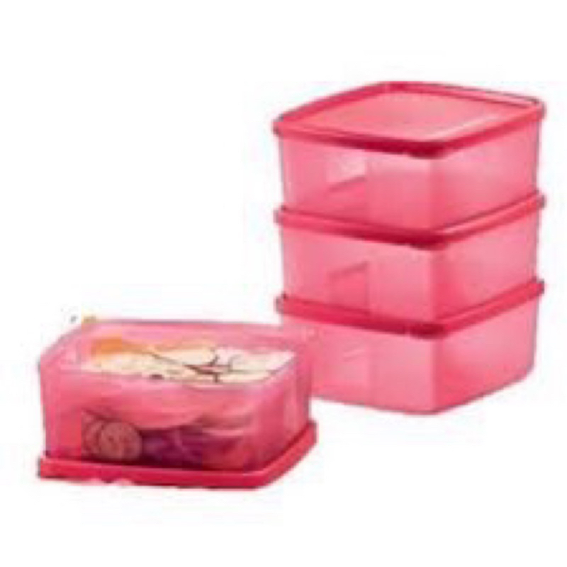 Tupperware Square Round 400ML | Shopee Malaysia