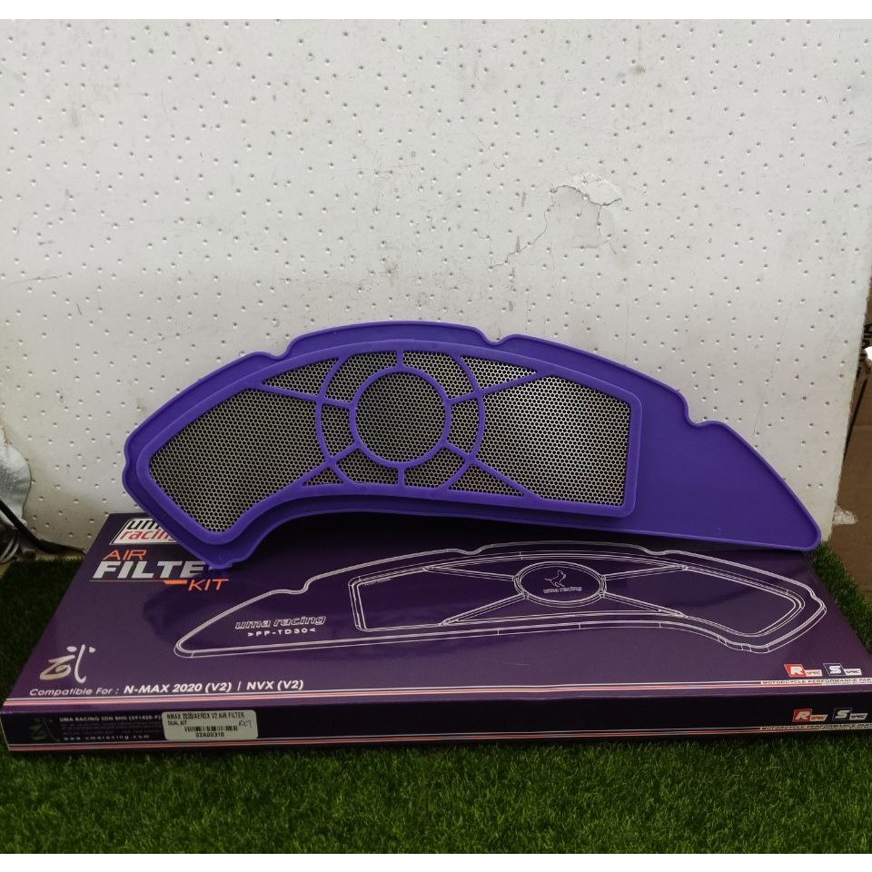 YAMAHA NMAX 2020/ AEROX V2 UMA RACING AIR FILTER DUAL KIT | Shopee Malaysia
