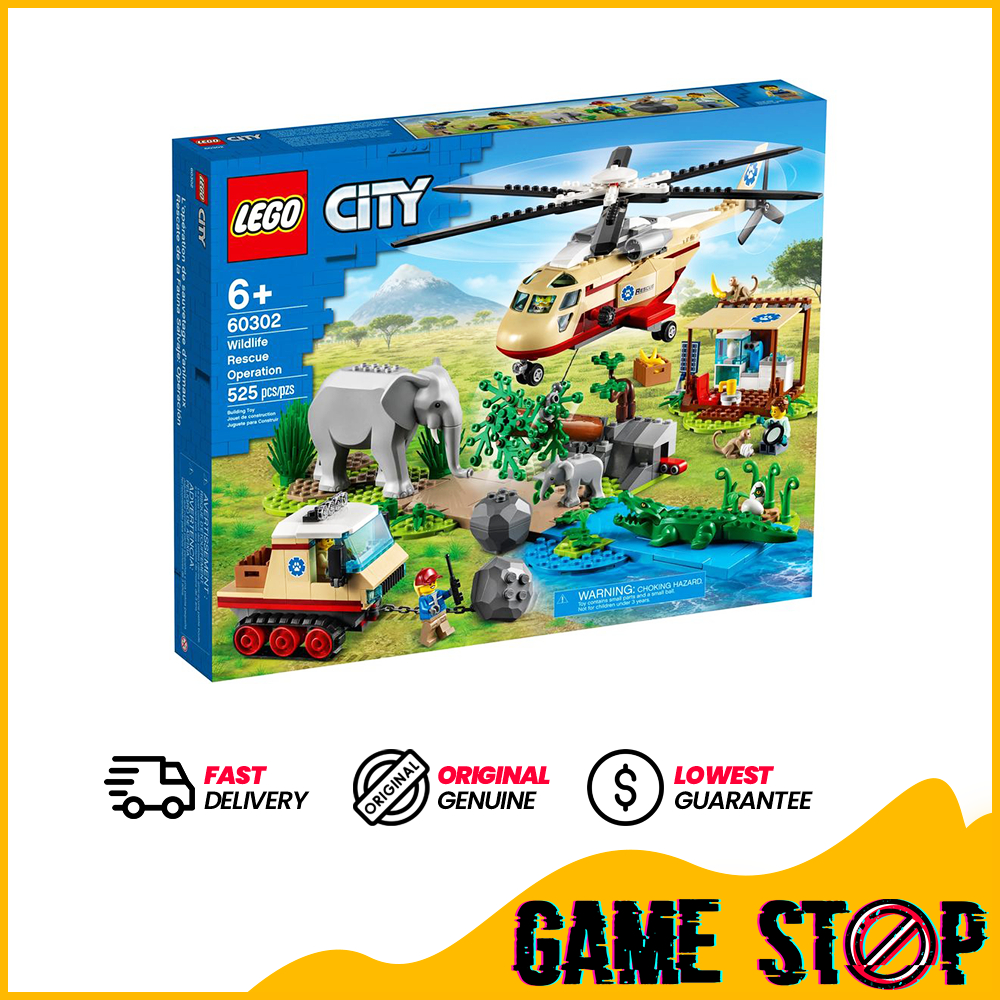 Lego 60302 Wildlife Rescue Operation | Shopee Malaysia