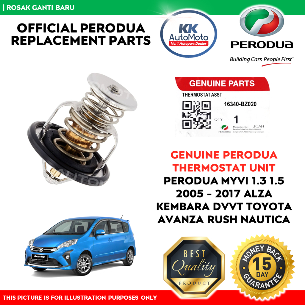 Perodua Myvi 2005 - 2017 1.3 1.5 Alza Kembara DVVT Toyota Avanza Rush ...
