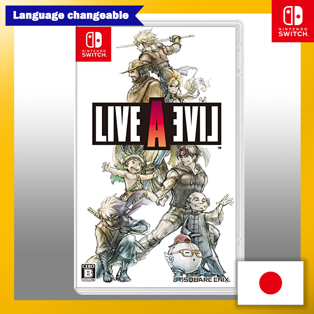 LIVE A LIVE -Switch[ Playable in English ]【Direct from Japan】(Made in ...
