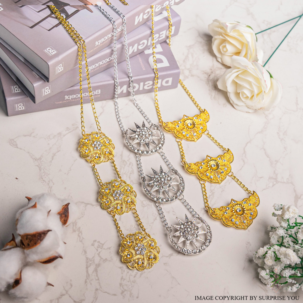 3 BERADIK DOKOH KEBAYA Kerongsang BROOCH BERANTAI DEWASA [ CODE : KB015 ...