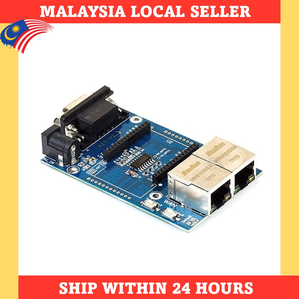 HLK-RM04 TCP IP Ethernet Converter Module Serial UART RS232 to WAN LAN ... HLK-RM04 TCP IP Ethernet Converter Module Serial UART RS232 to WAN LAN ...