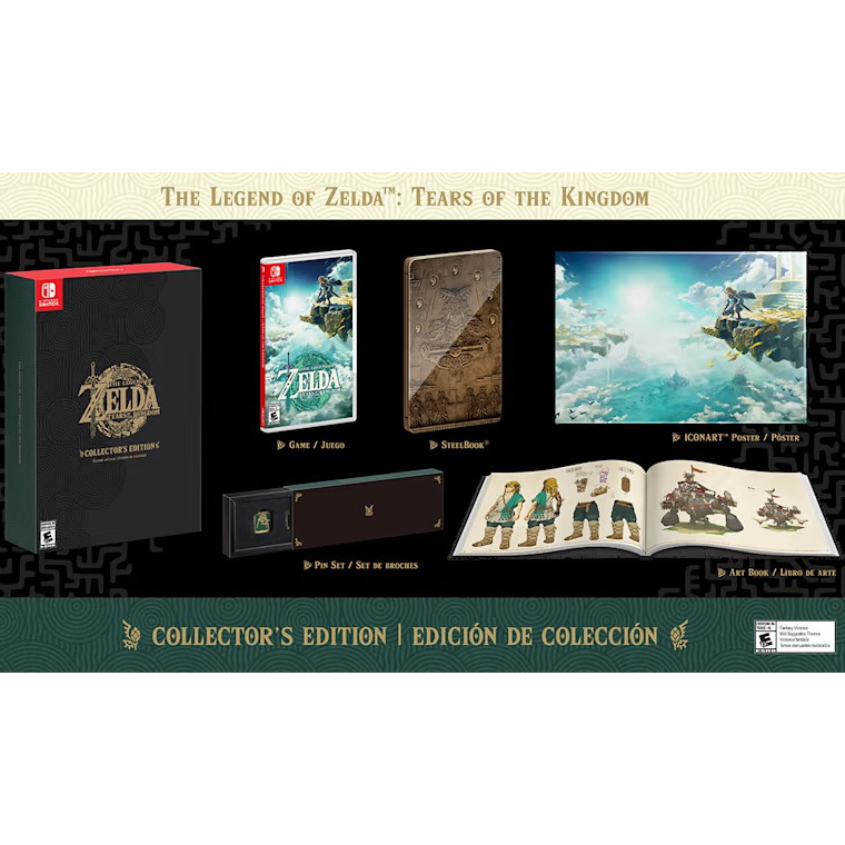 Nintendo Switch The Legend of Zelda: Tears of the Kingdom Collector's Edition | Shopee Malaysia
