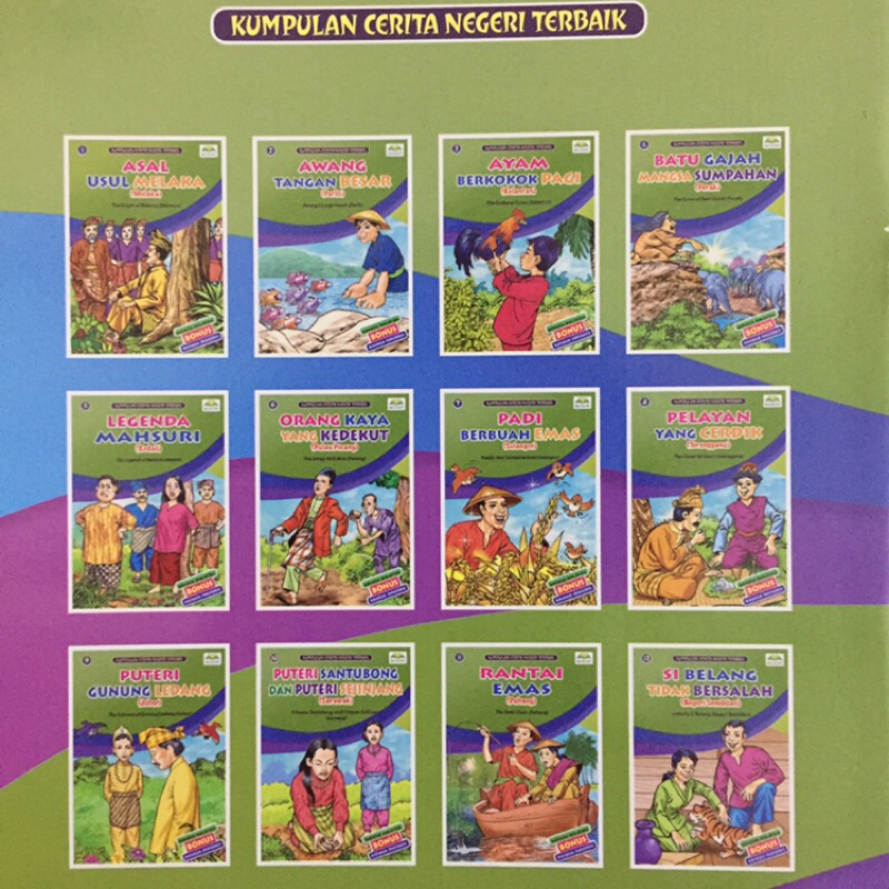 🐯Cerita Siri Belantara / Nabi / Rakyat / Mangga / Rimba /Cempedak ...