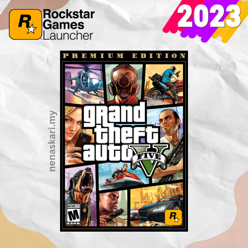 [ROCKSTAR LICENSE] Grand Theft Auto V: Premium Online Edition (GTA V ...