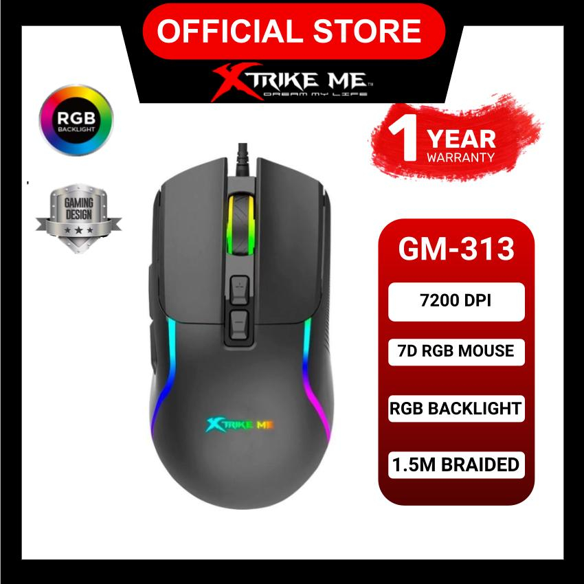 Xtrike Me GM-313 Optical RGB Gaming Mouse | Shopee Malaysia