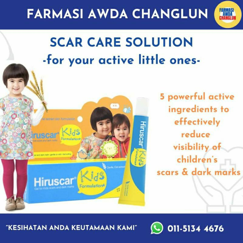 Hiruscar Kids Gel For Scars (10g) | Shopee Malaysia