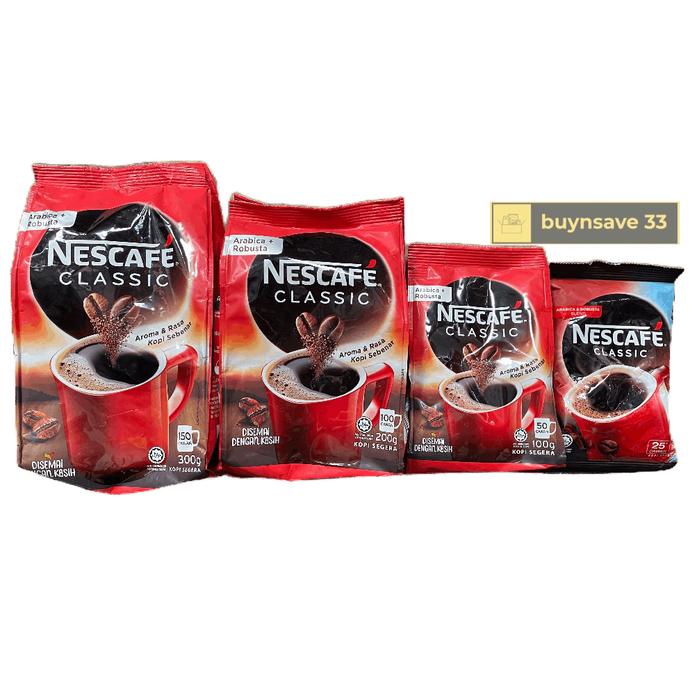 Serbuk Nescafe Coffee 50G / 100G / 200G / 300G | Shopee Malaysia