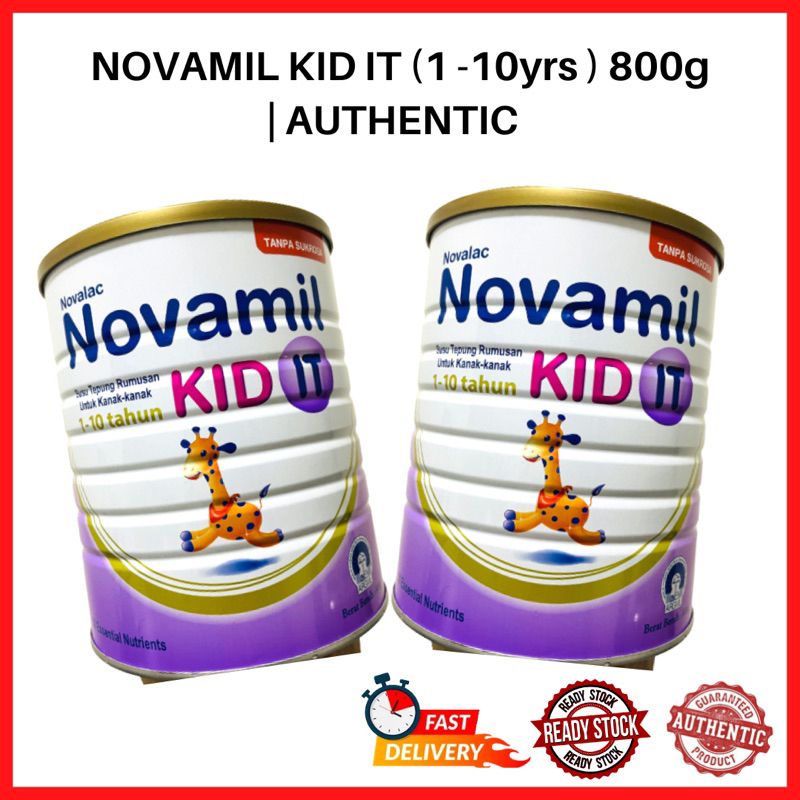 Novamil Kid IT (1-10 yr) 800g | Authentic | Shopee Malaysia
