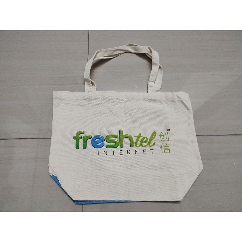 Beg tote freshtel / Set beg dan topi yamaha | Shopee Malaysia