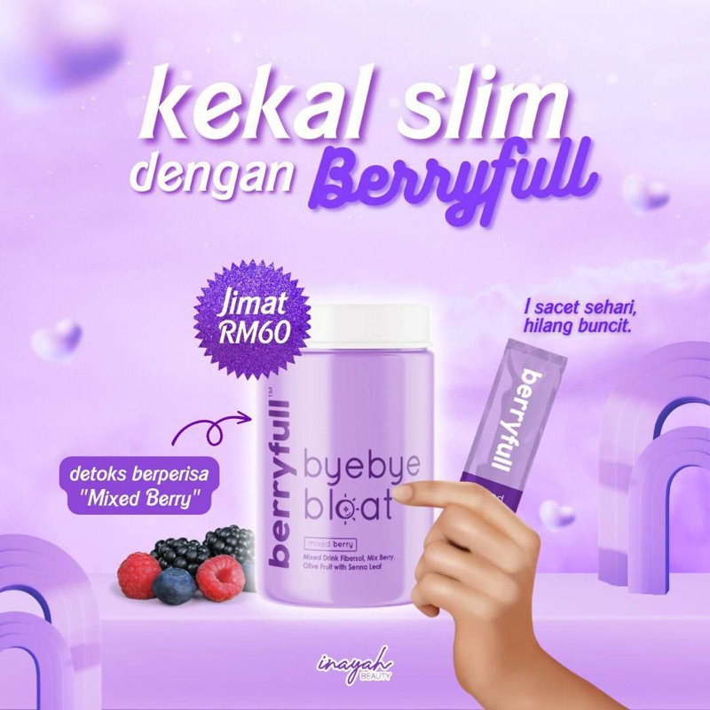Readystock Berryfull by Inayah Beauty HQ Dietary Supplement Jus ...
