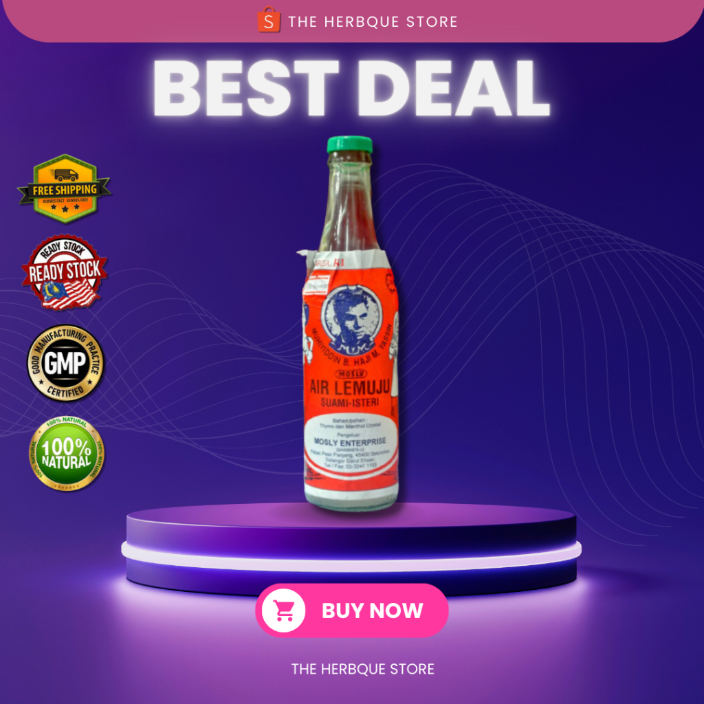 AIR LEMUJU MOSLY ORIGINAL MUHYIDDIN B HAJI M.YASSIN | Shopee Malaysia