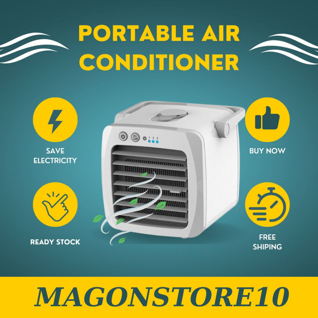 PORTABLE AIR CONDITIONER Mini Air Conditioning Air Conditioner Personal ...