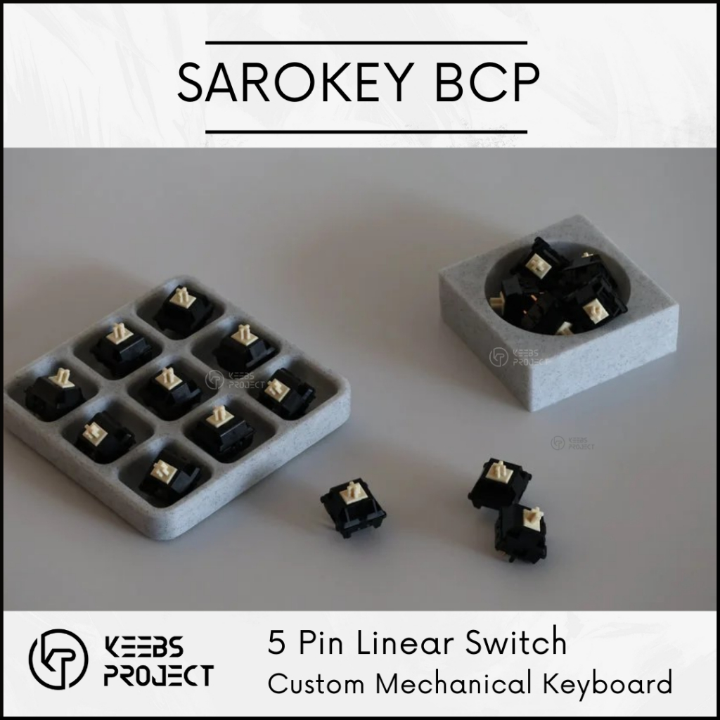 [Ready Stock] Sarokeys BCP Black Cherry Pie Linear Switch for ...