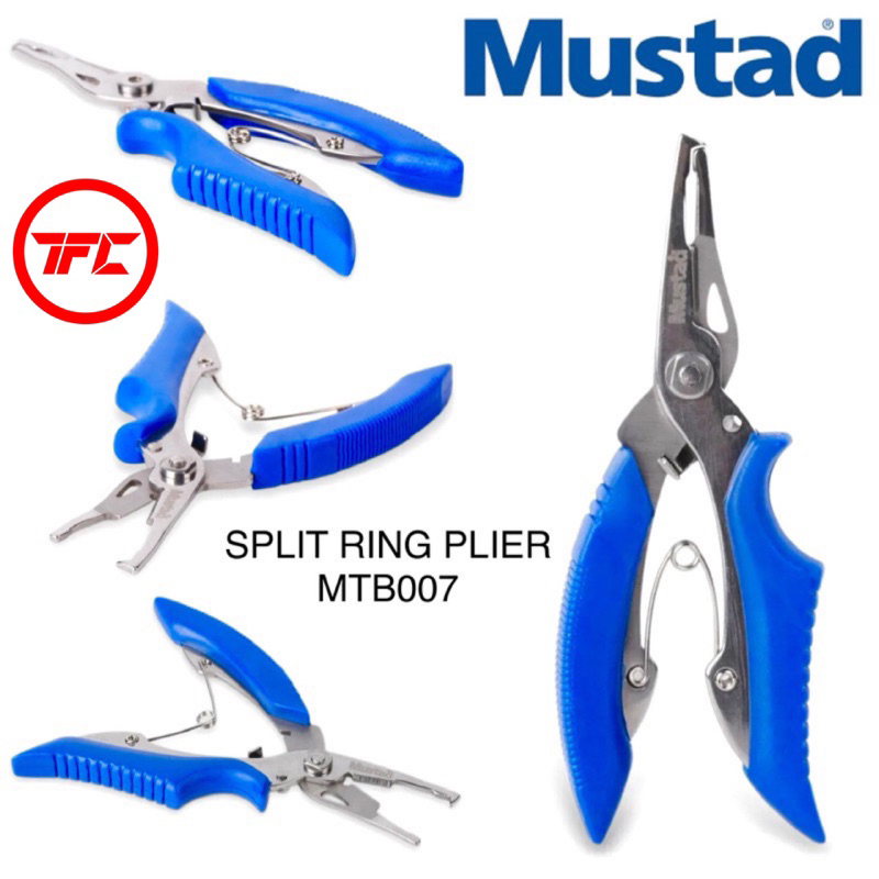 Mustad Split Ring Plier ECO MTB007 Opener Cutter | Shopee Malaysia