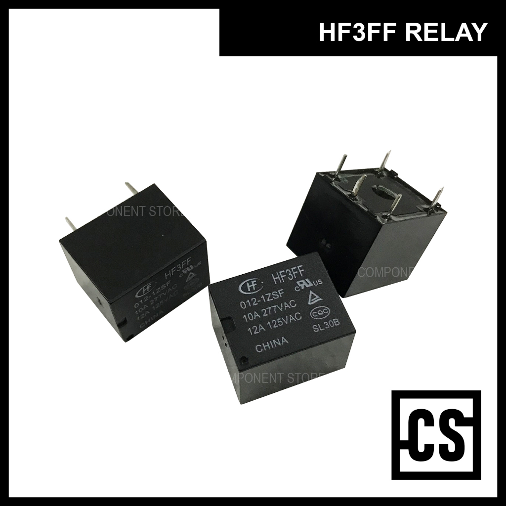 HF3FF 12V 12A Relay Hongfa Relay Relay for Security Products Door ...