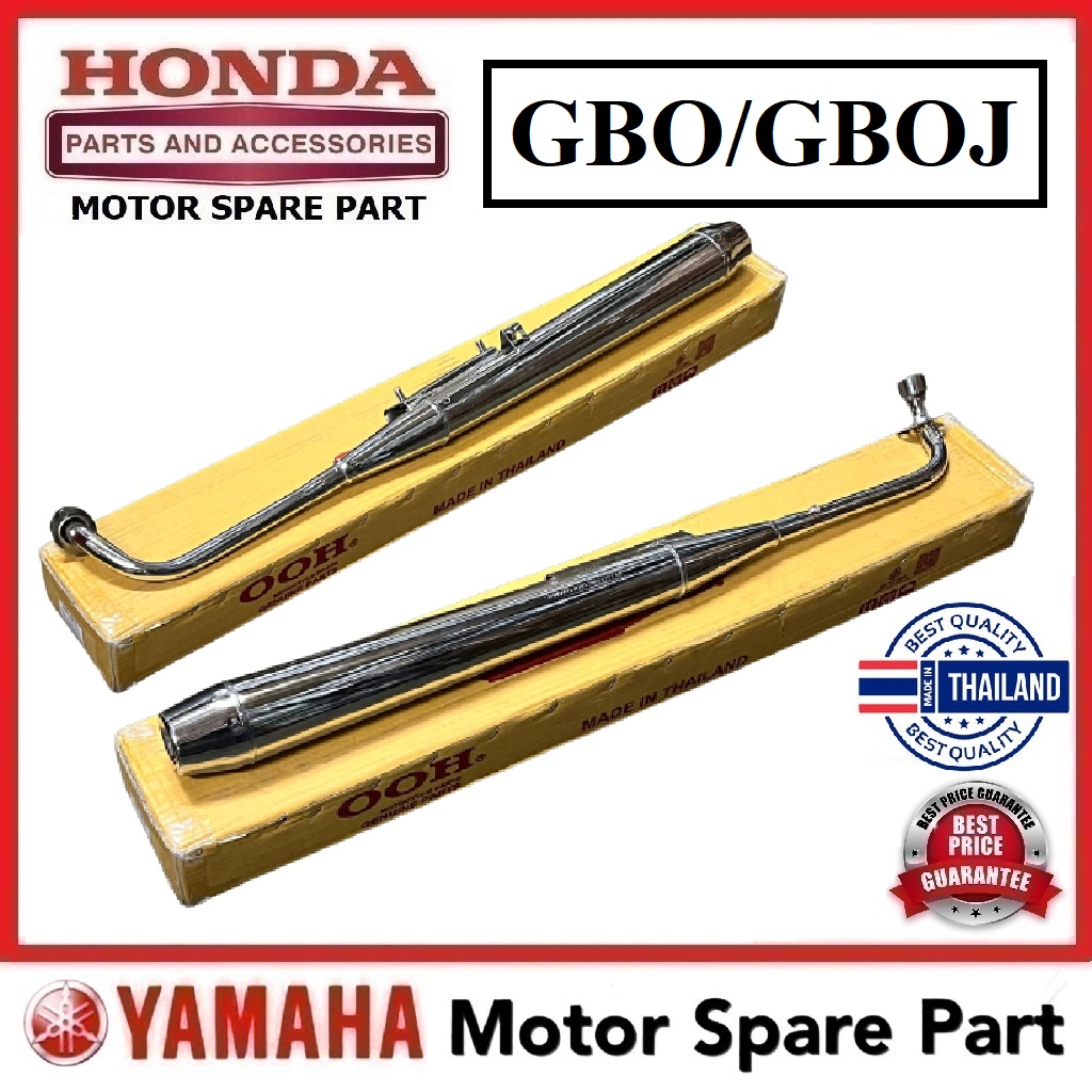 HONDA GBO EXHAUST (OOH THAILAND) // PNP GB6 FAME GBOJ GBO J C70 LAMPU ...
