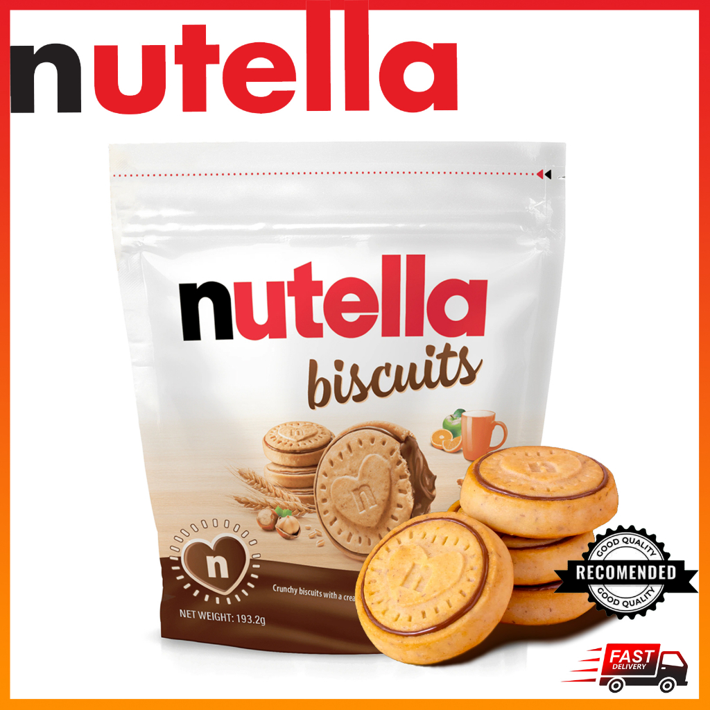 [Pack with Hard Box FOC] Nutella Hazelnut Coco Spread Ferrero Biscuits ...